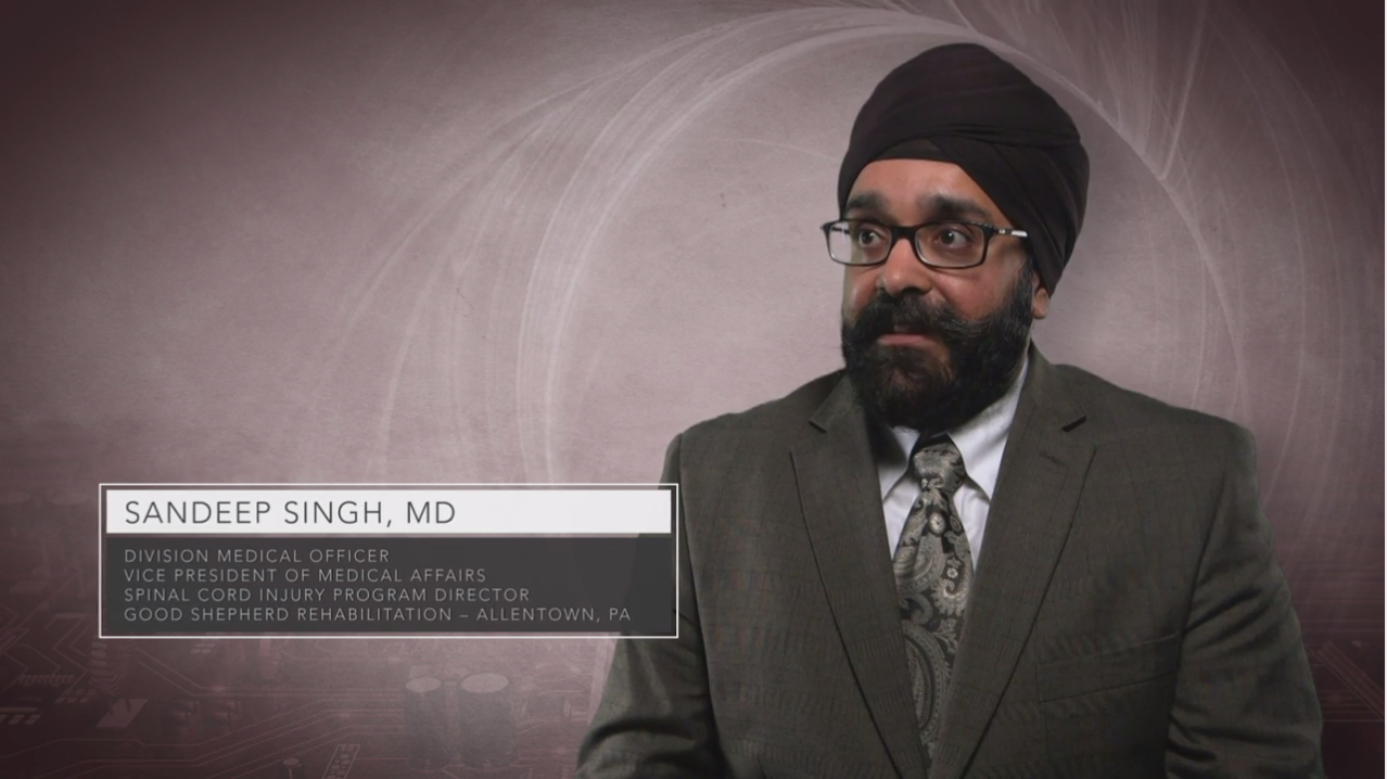 Sandeep Singh, MD, on Exoskeletons May Improve Rehabilitation Efficacy ...