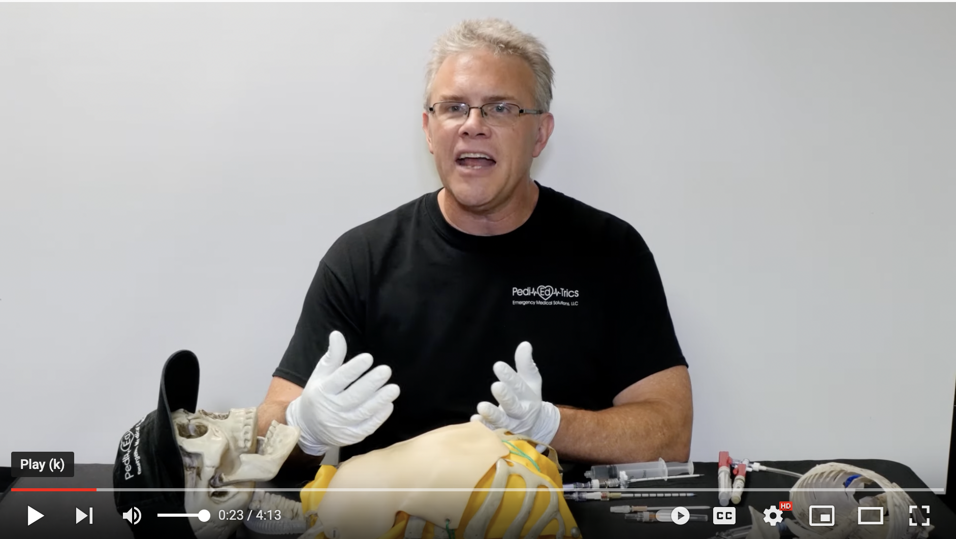 Pediatric Video Tutorial: Needle Decompression in Children