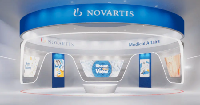 Novartis Medical Affairs Virtual Exhibit Experience